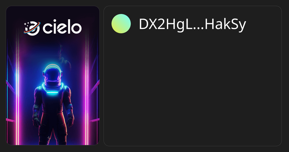 Wallet DX2HgL...HakSy PnL | Cielo